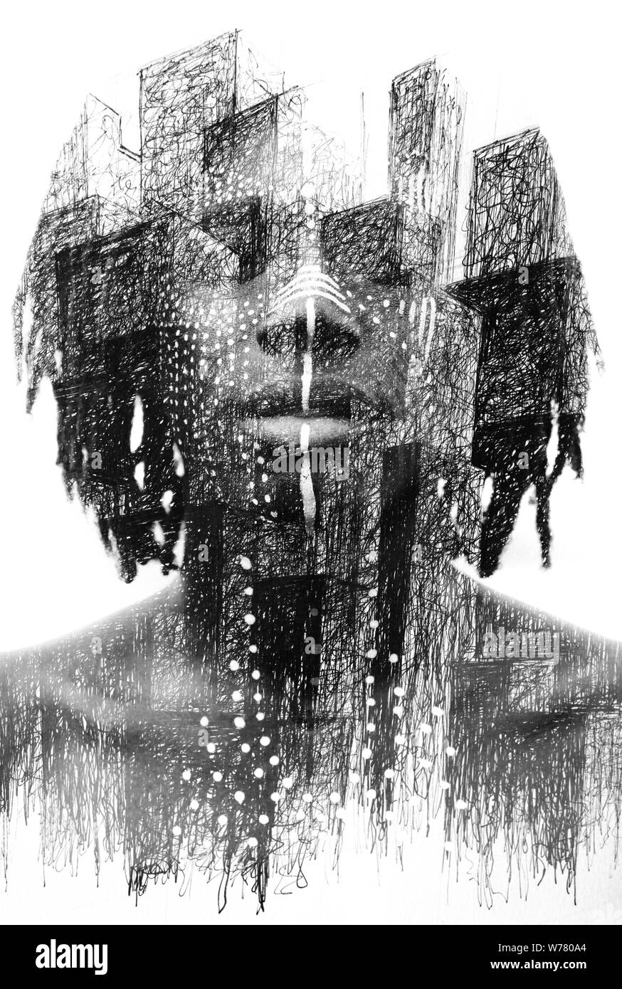 Disappearing hand Black and White Stock Photos & Images - Alamy