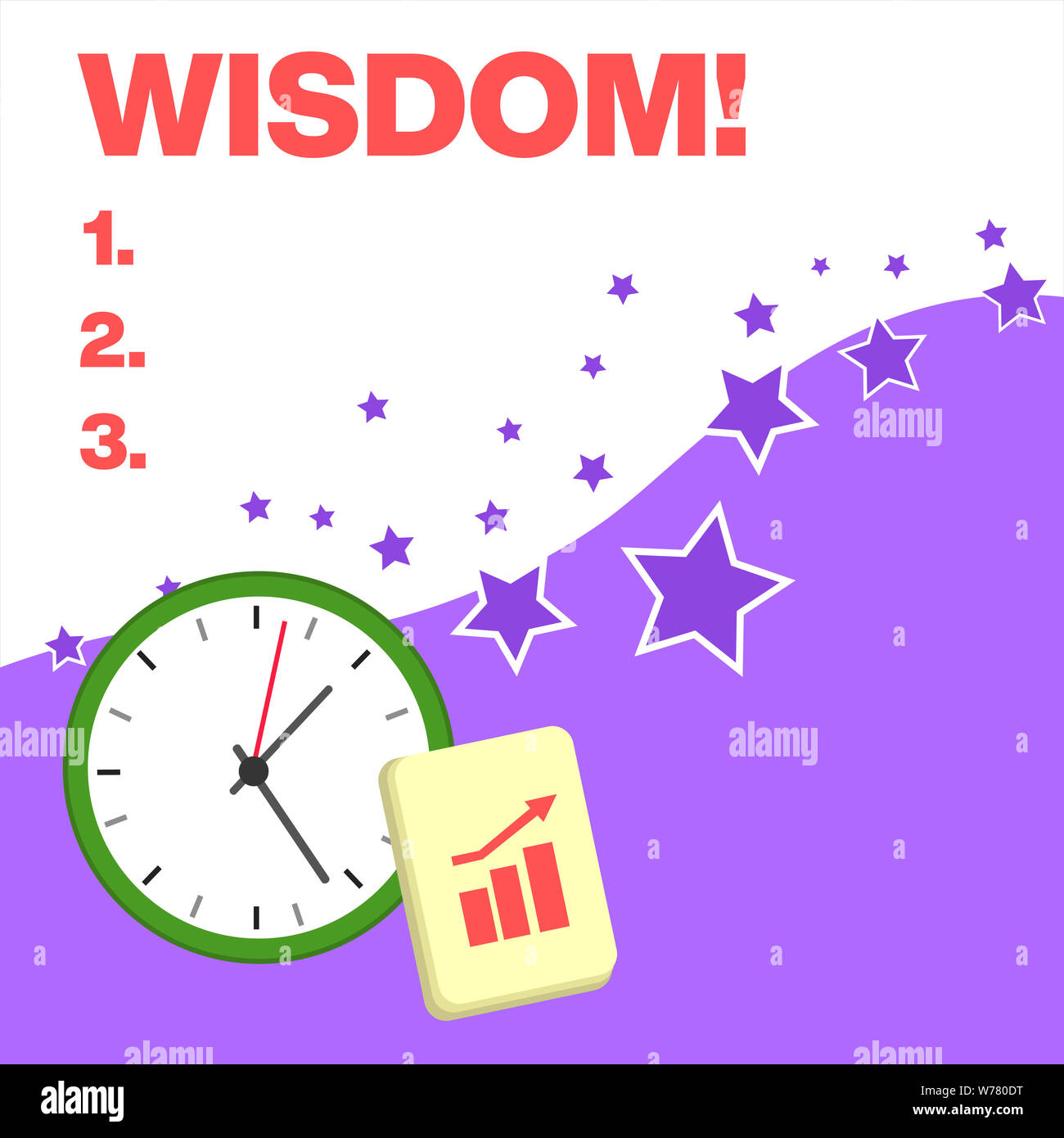 Text sign showing Wisdom. Business photo text quality having experience ...