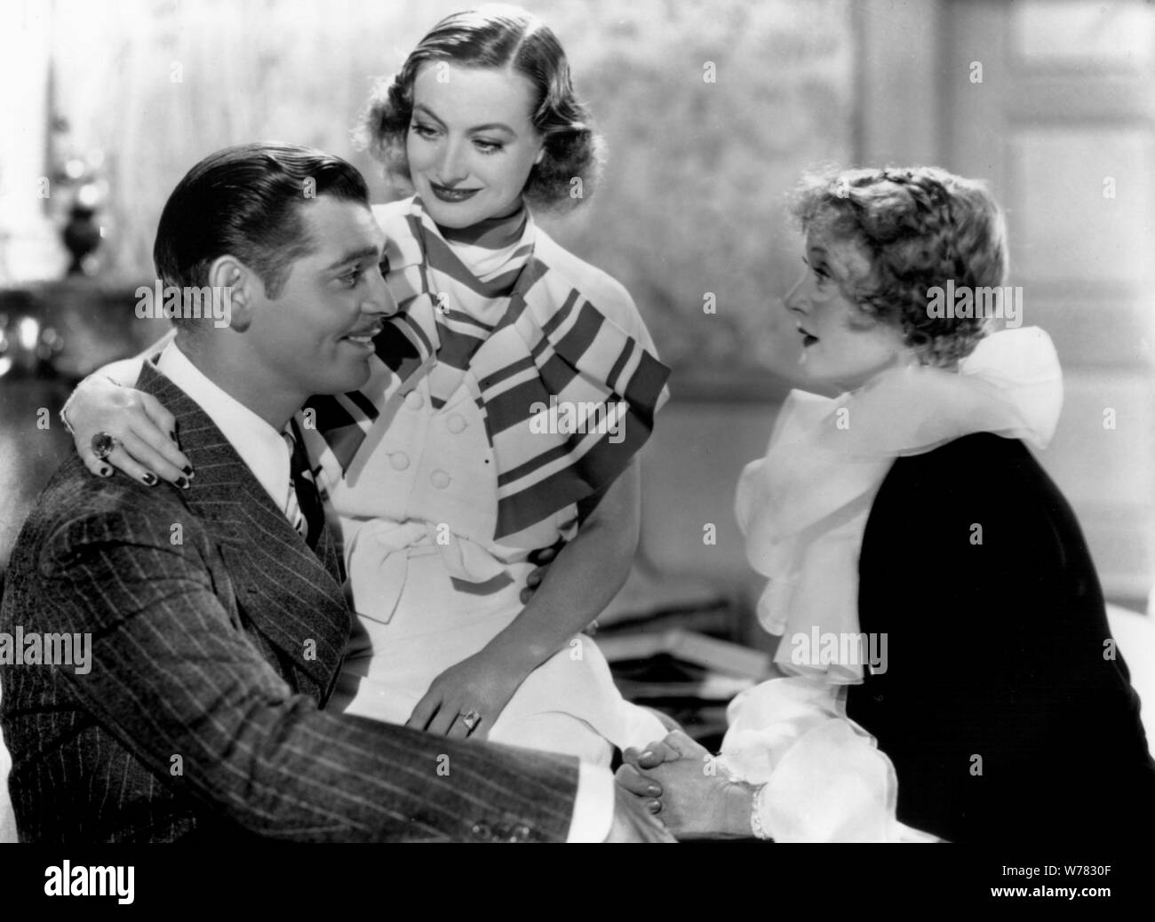 CLARK GABLE, JOAN CRAWFORD, BILLIE BURKE, FORSAKING ALL OTHERS, 1934 ...