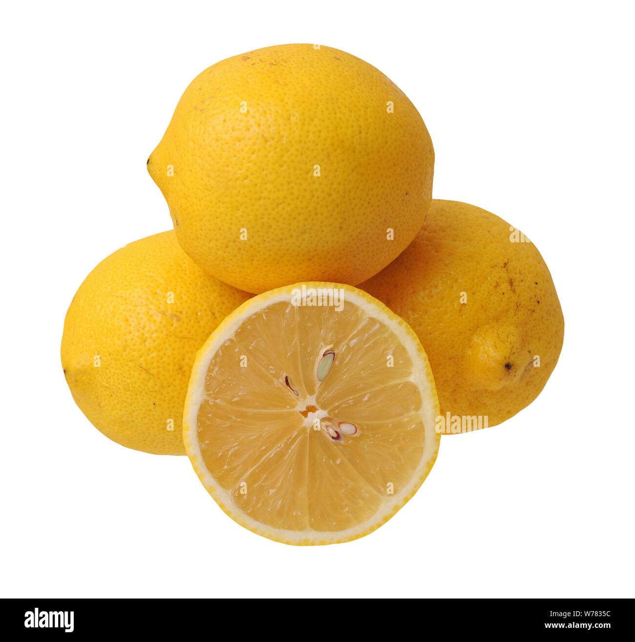 whole and half lime isolated on white background Stock Photo - Alamy