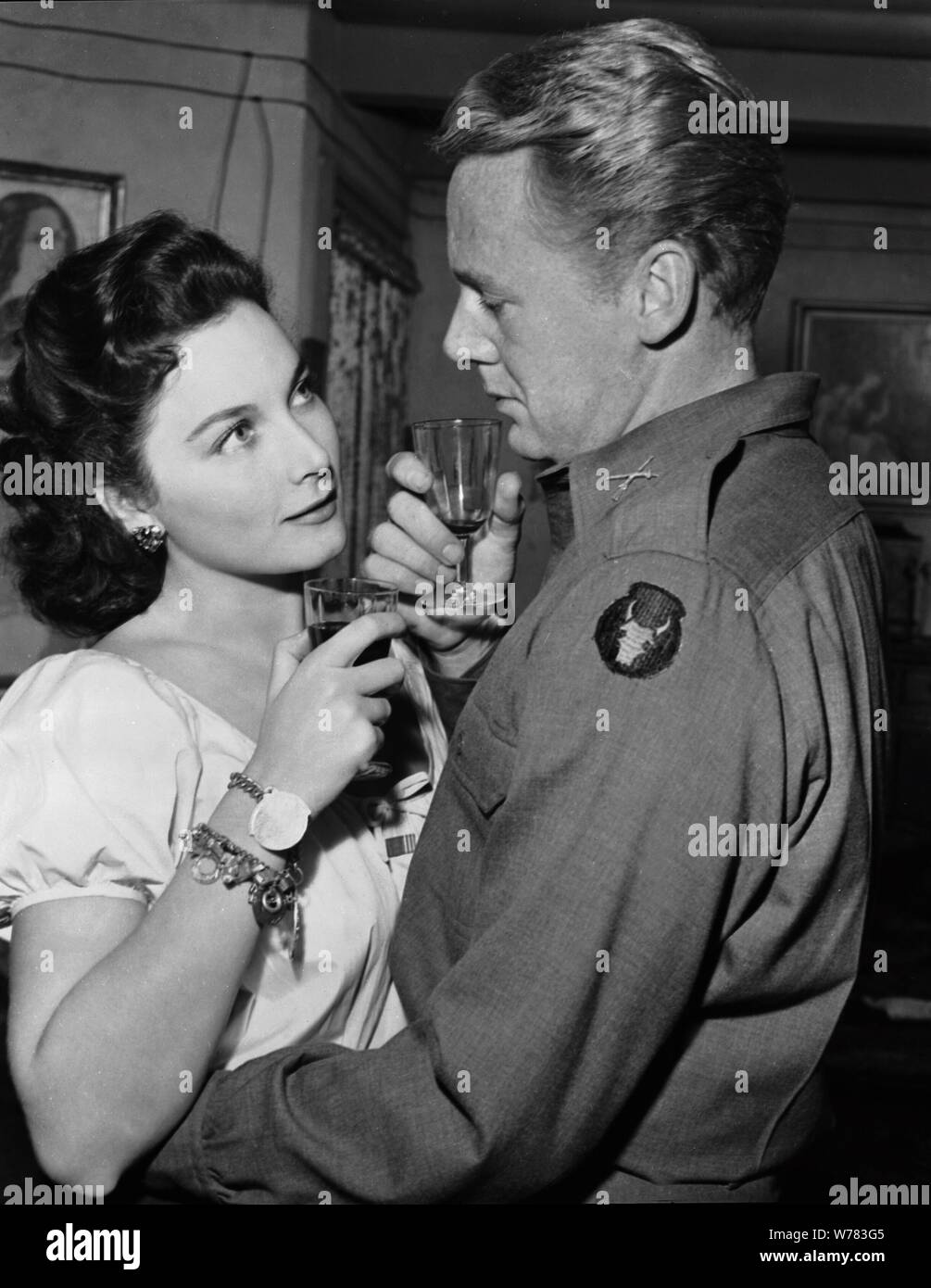 GIANNA MARIA CANALE, VAN JOHNSON, GO FOR BROKE!, 1951 Stock Photo - Alamy