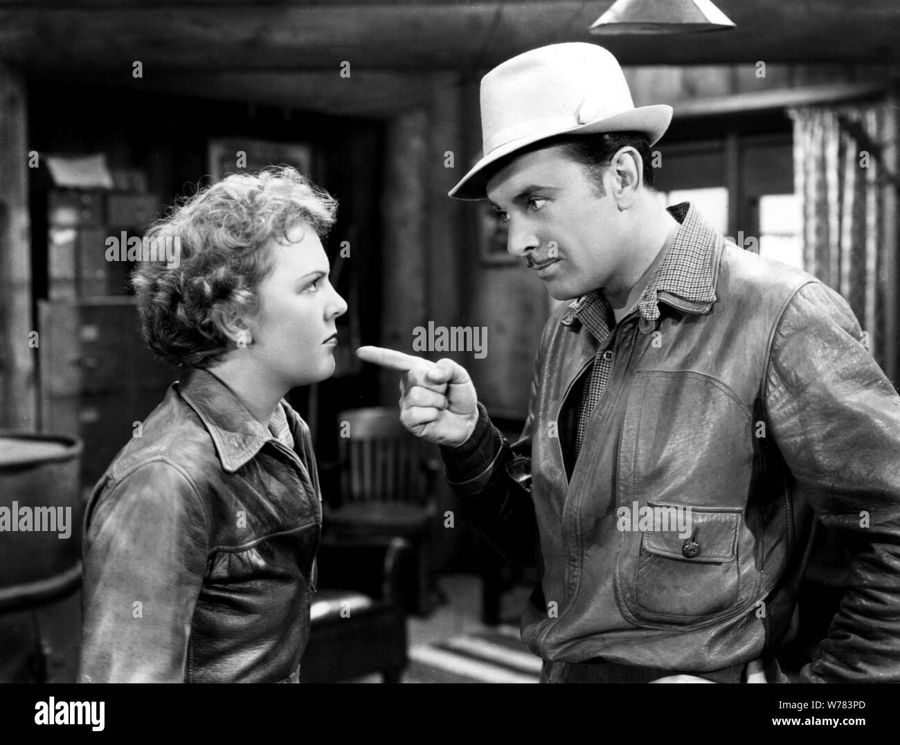 BEVERLY ROBERTS, GEORGE BRENT, GOD'S COUNTRY AND THE WOMAN, 1937 Stock ...