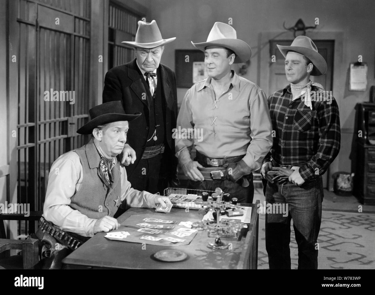 Fuzzy Knight, Monte Blue, George O'Brien & Hugh Hooker Film: Gold ...