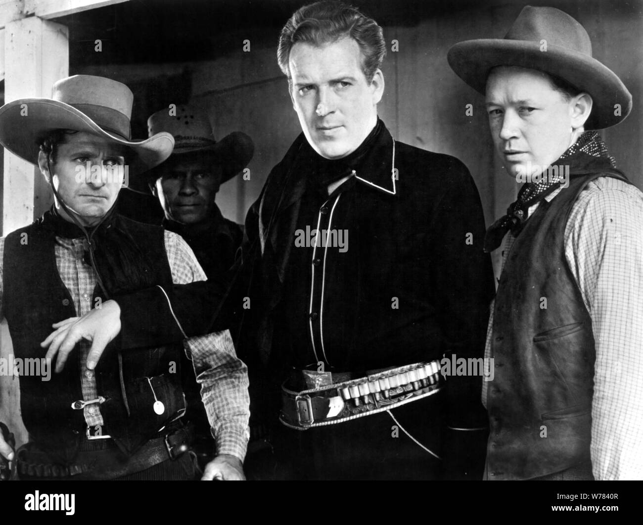 DICK FORAN, GUNS OF THE PECOS, 1937 Stock Photo - Alamy