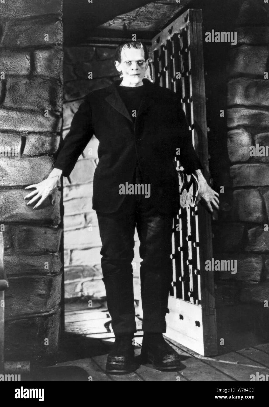 Frankenstein monster film still hi-res stock photography and images - Alamy