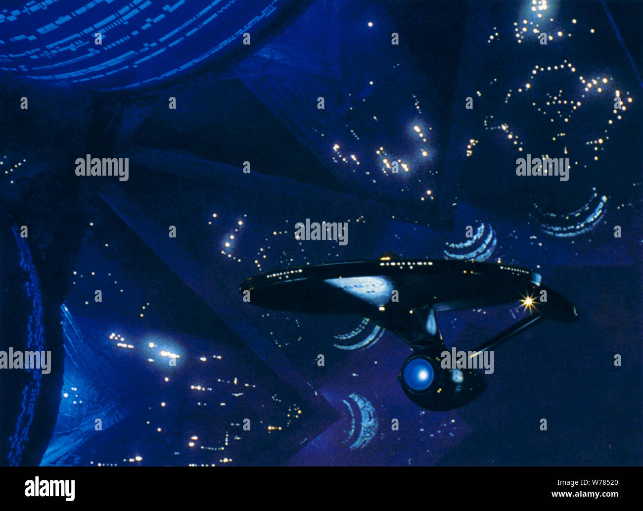 Starship Enterprise And Star Trek High Resolution Stock Photography and ...