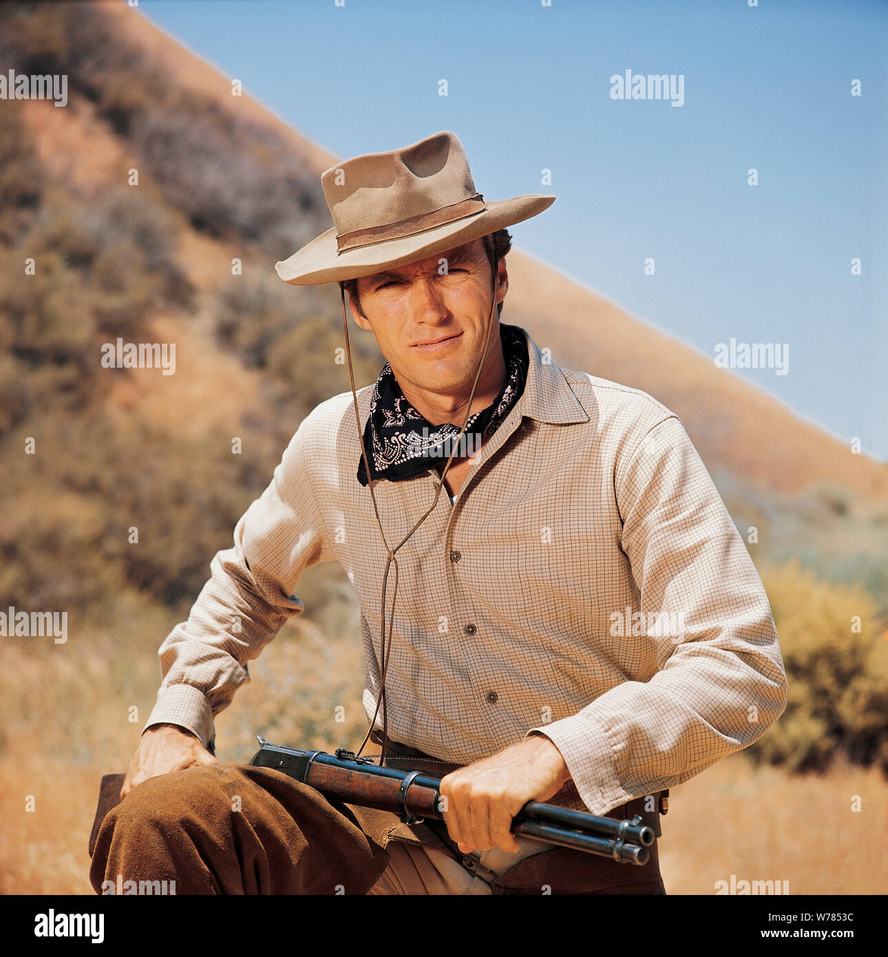 Clint Eastwood Portrait High Resolution Stock Photography and Images ...