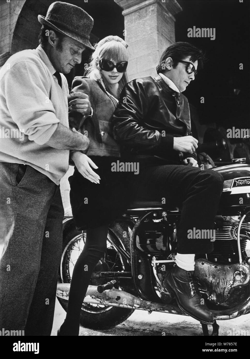 Marianne Faithfull Alain Delon High Resolution Stock Photography and ...