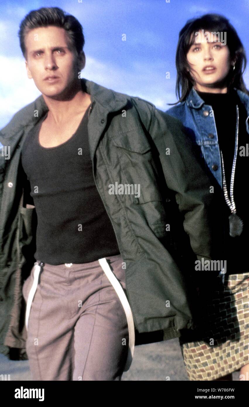 Wisdom 1986 Emilio Estevez Demi High Resolution Stock Photography and ...