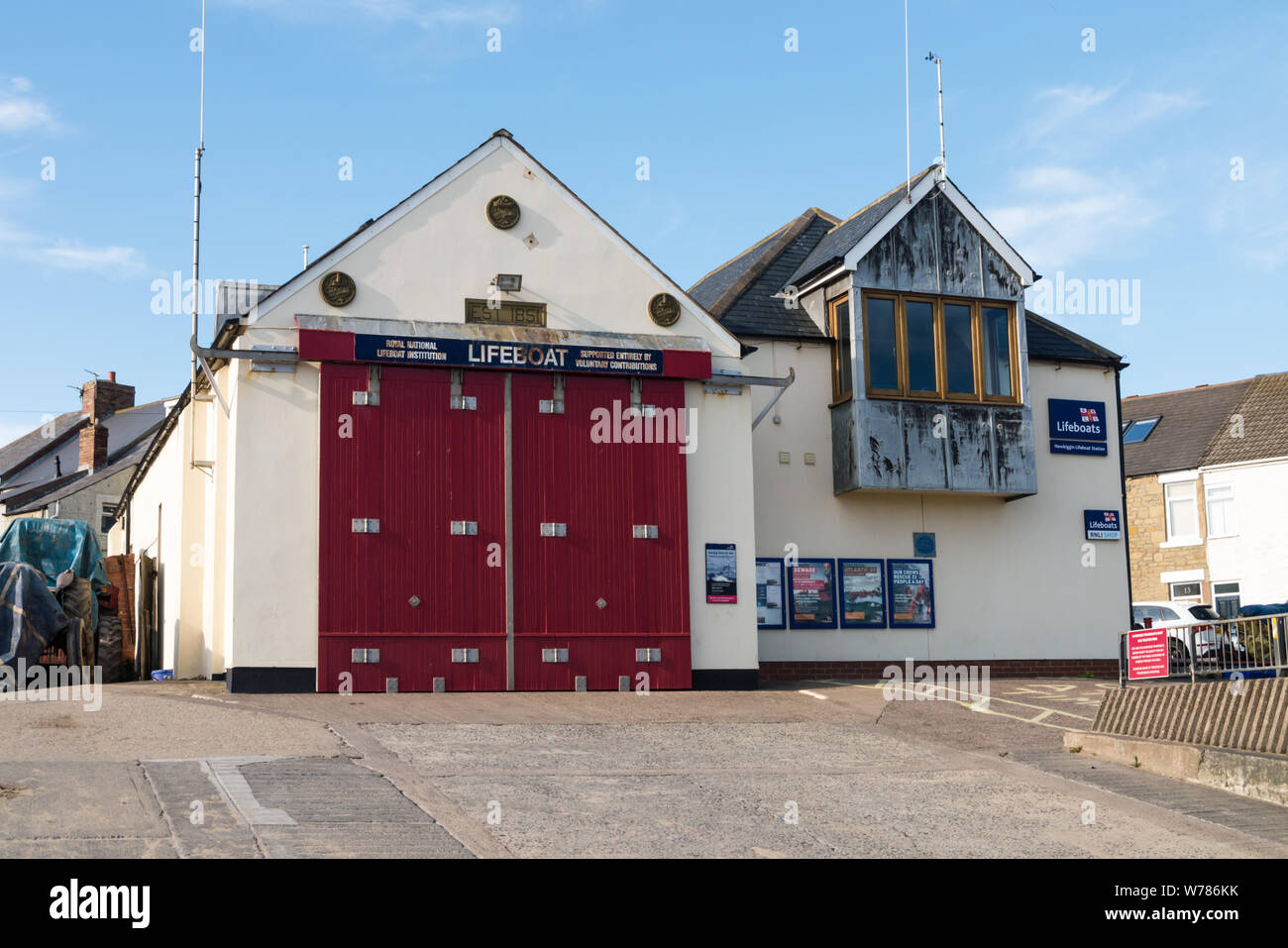 Newbiggin lifeboat station hi-res stock photography and images - Alamy