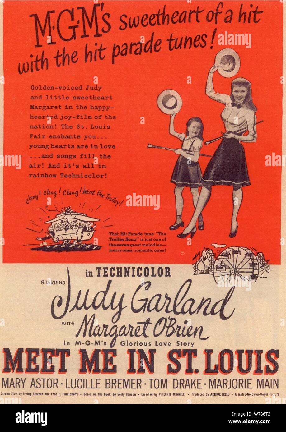 Meet Me In St Louis Movie Poster