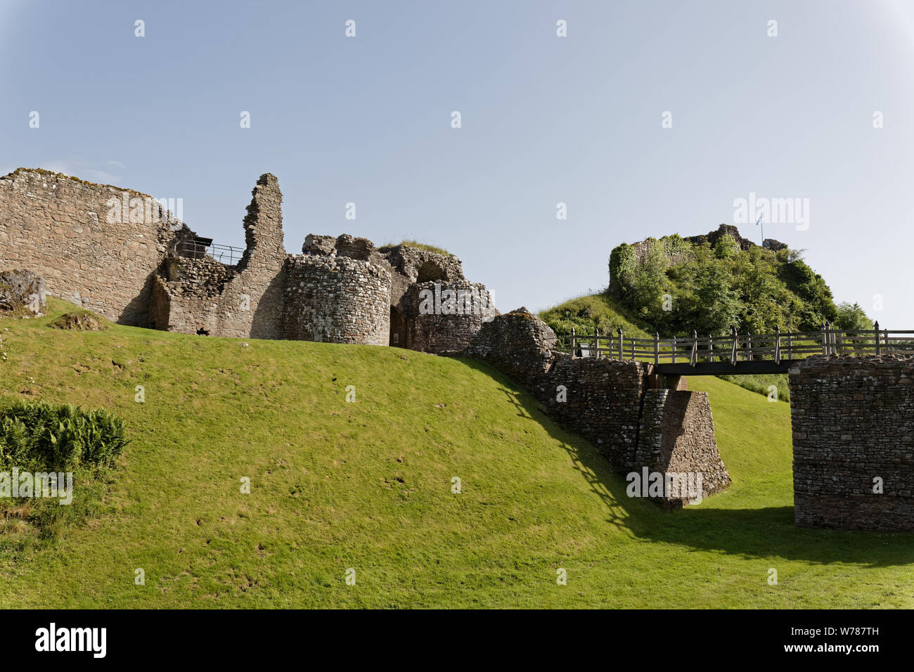 Urquhart Castle on Loch Ness - Strone, Inverness, Highlands, Scotland ...