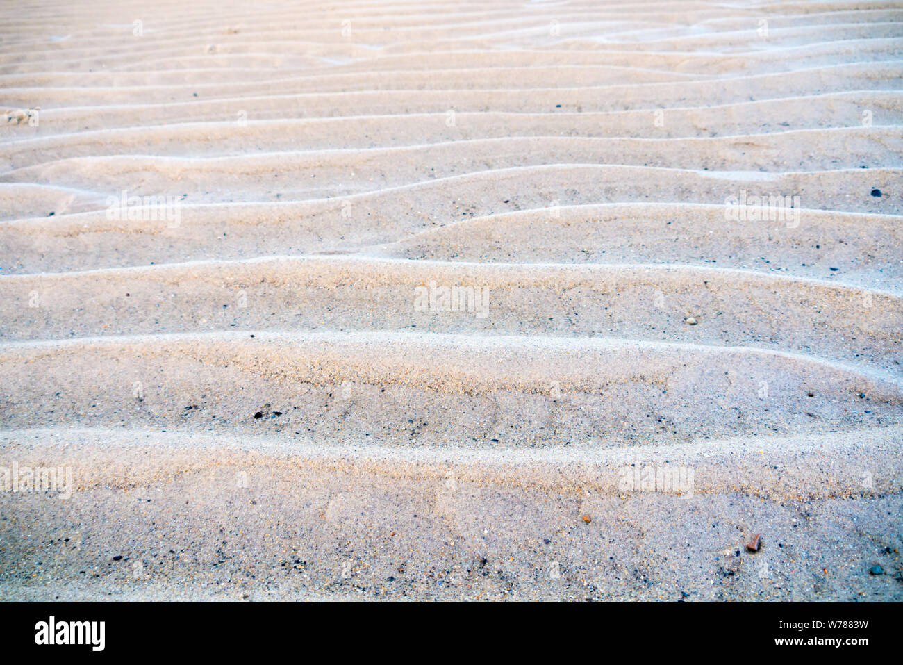 Ripples in the Sand Stock Photo - Alamy