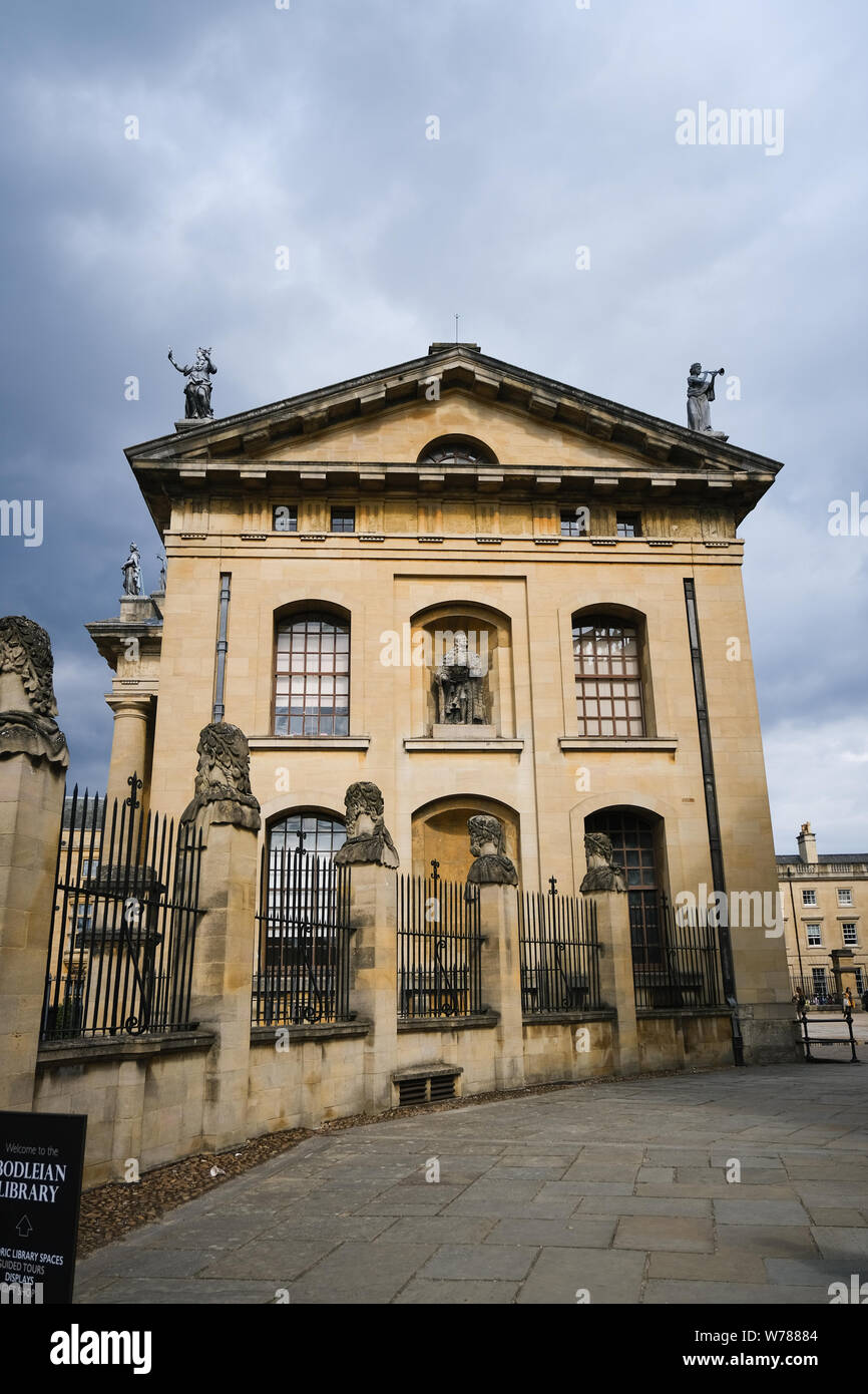 The Bodleian Library at the University of Oxford Stock Photo - Alamy