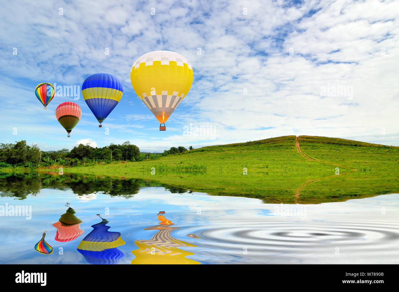 Floating baloon hi-res stock photography and images - Alamy