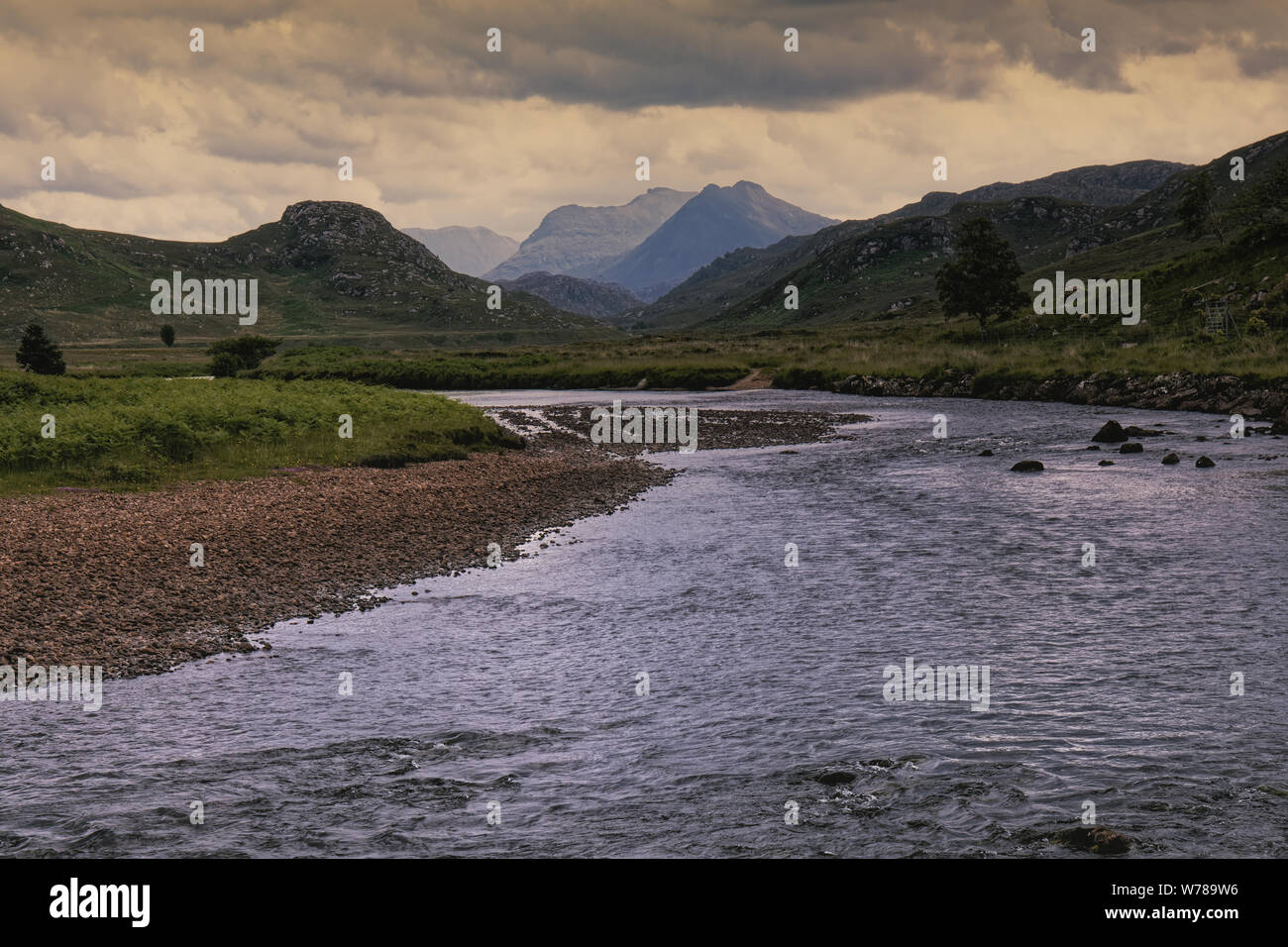 River in Wester Ross, The Highlands, Scotland, UK Stock Photo - Alamy