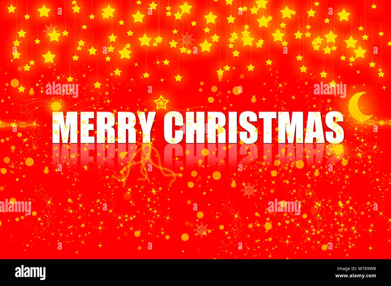 Merry Christmas celebration Stock Photo - Alamy