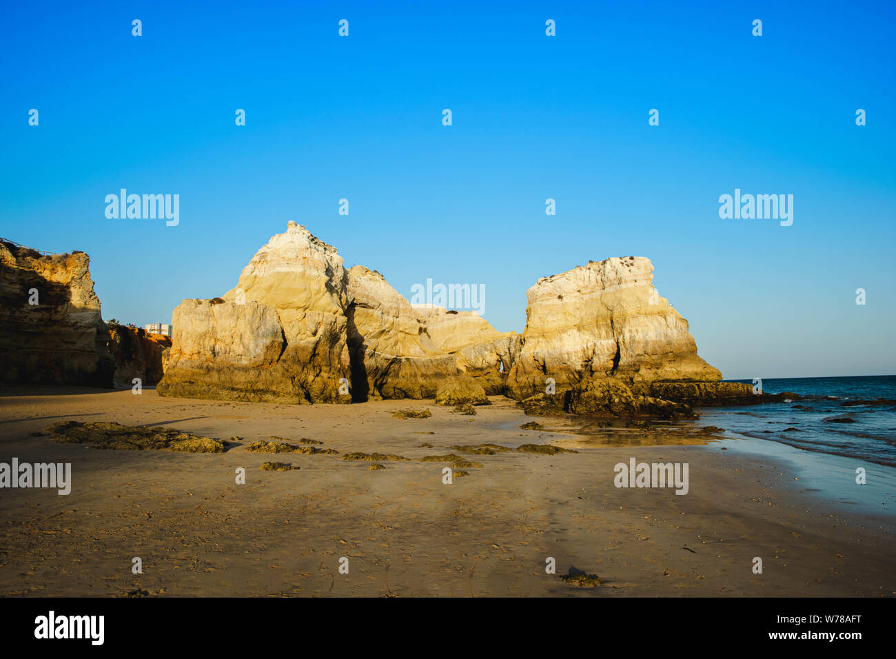 unique beauty of Praia da Rocha, Portimão Portugal Stock Photo - Alamy
