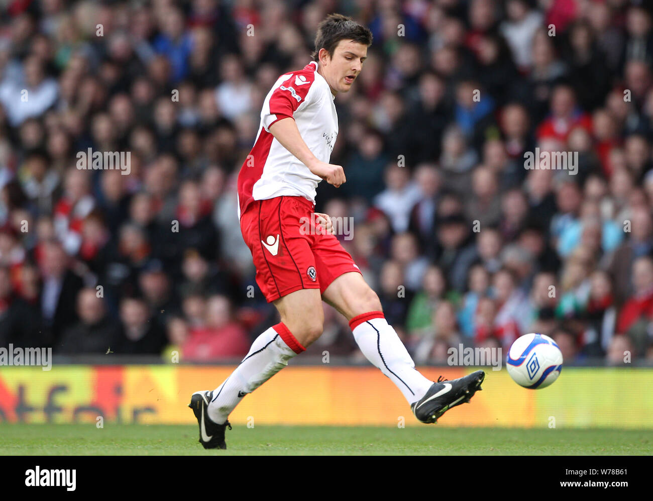 Sheffield United's Harry Maguire in action Stock Photo - Alamy