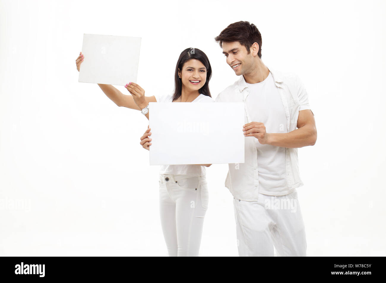 Cardboard placards hi-res stock photography and images - Alamy