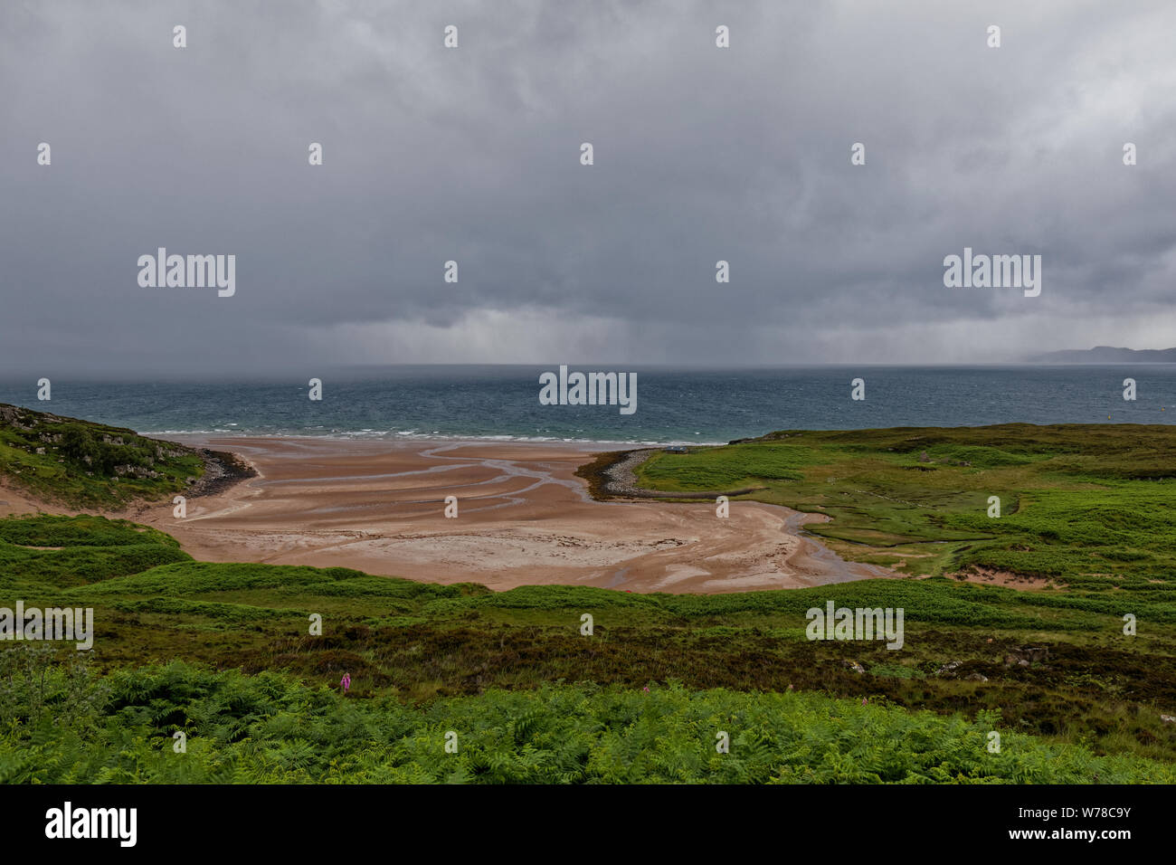Sand beach applecross écosse hi-res stock photography and images - Alamy
