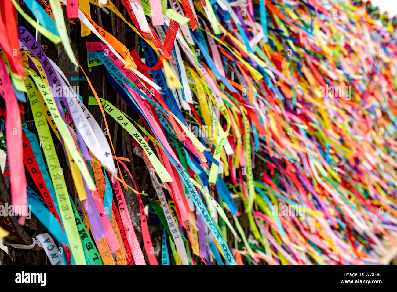 Tapes of Our Lord of Bonfim of Bahia, the best known symbol of the city ...