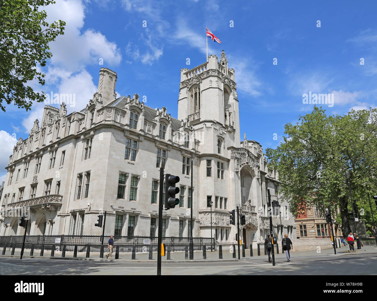 London, Great Britain -May 22, 2016: the building of Supreme Court of ...