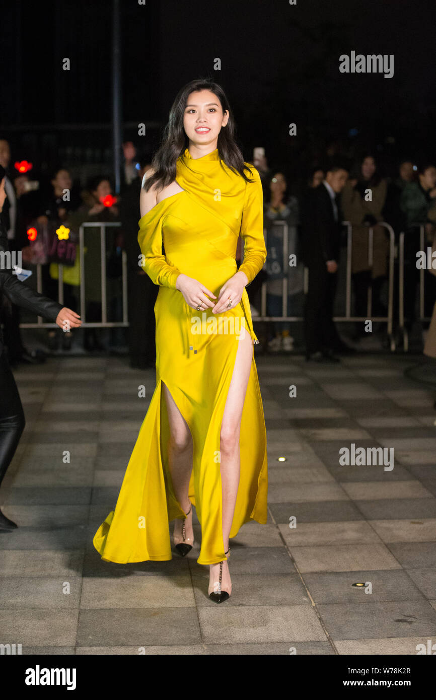 Victoria's Secret Angel and Chinese model Xi Mengyao, better known as ...