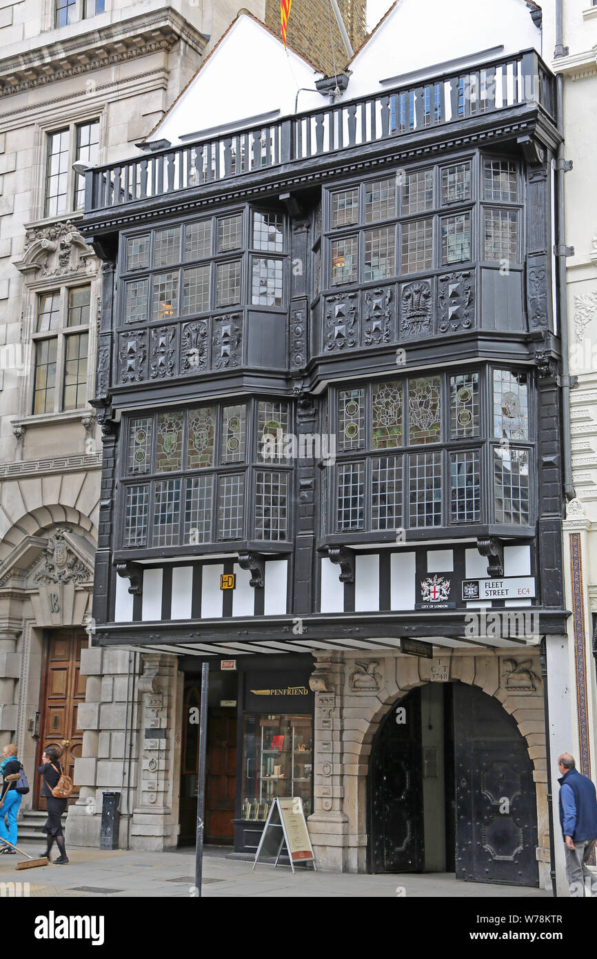 London, Great Britain -May 23, 2016: Prince Henry’s Room, 17 Fleet ...