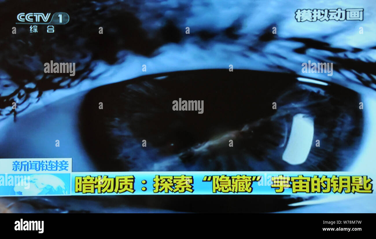 This TV grab taken by CCTV (China Central Television) on 30 November ...