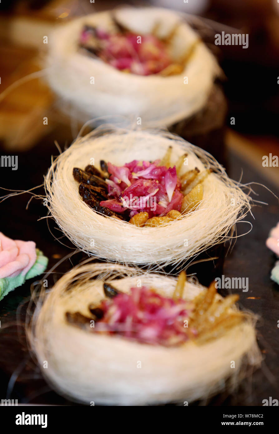 Pupa in a flower hi-res stock photography and images - Alamy