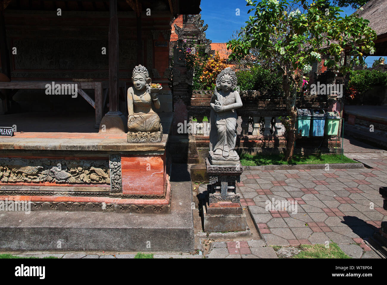 Ubud Temple on Bali island, Indonesia Stock Photo - Alamy