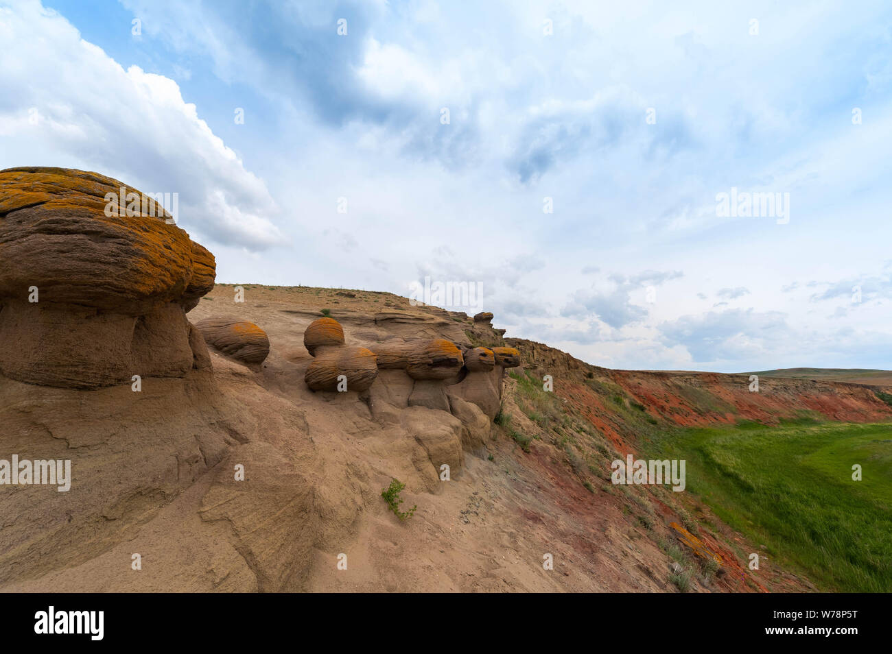 Tourist places of Russia. Beautiful landscapes of the world. Limestone ...