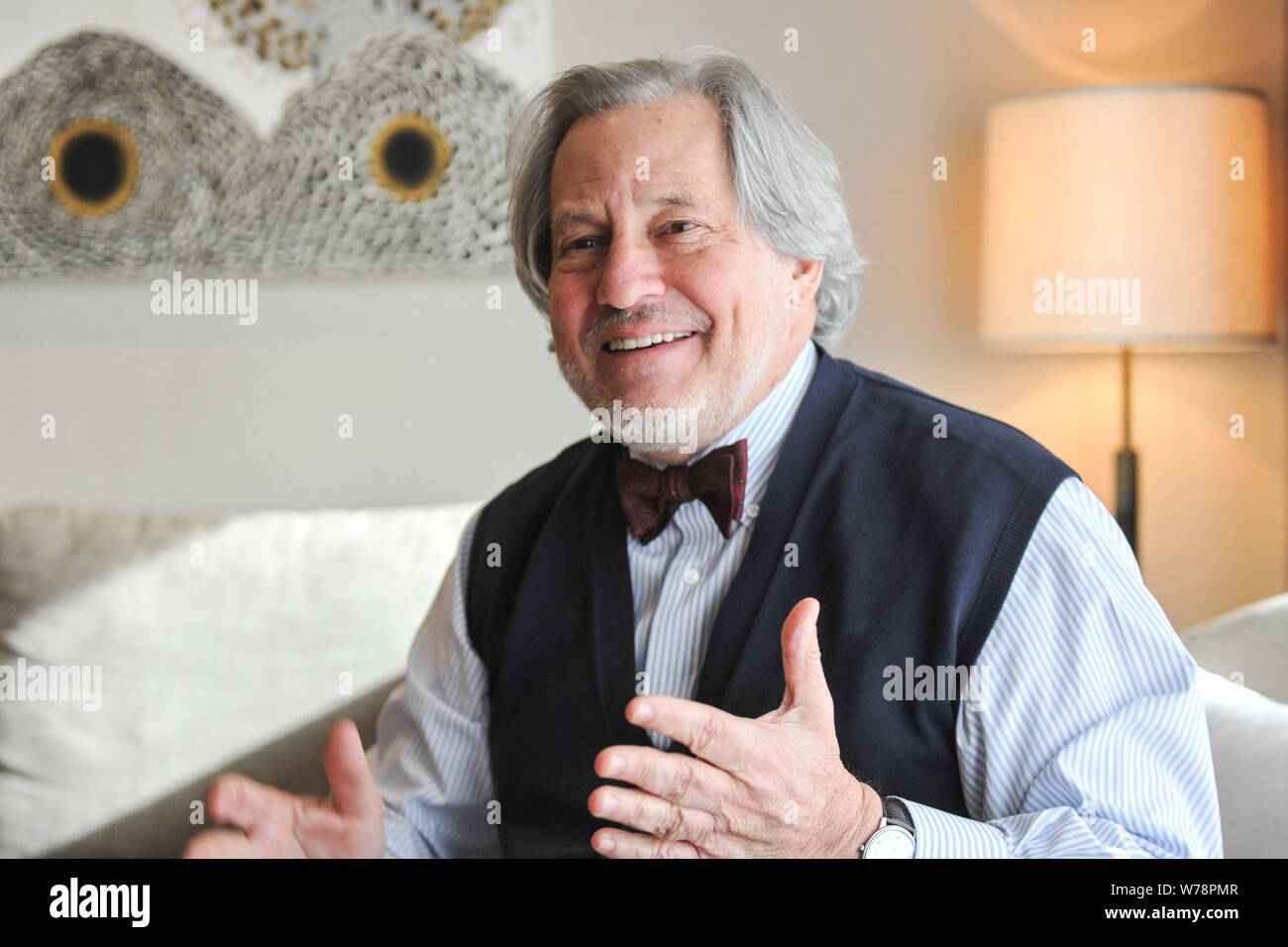 American media and education entrepreneur Chris Whittle, founder and ...