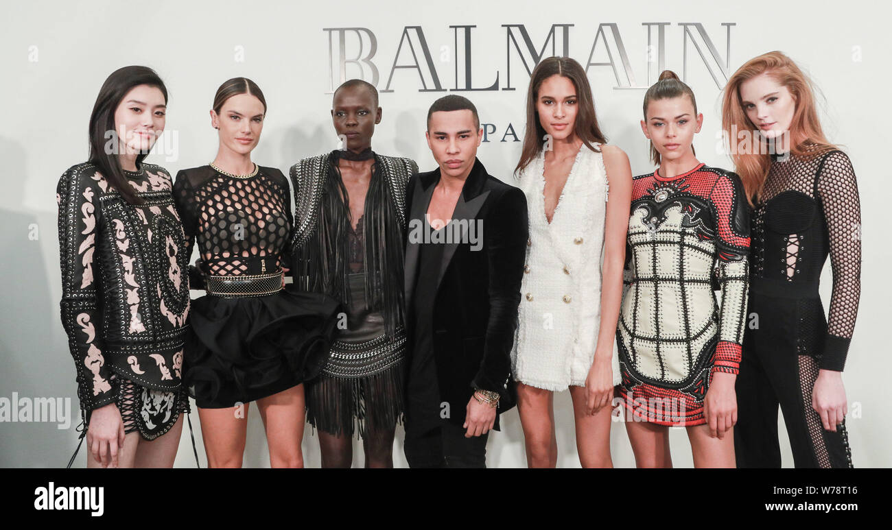 (From left) Chinese model Xi Mengyao, better known as Ming Xi ...