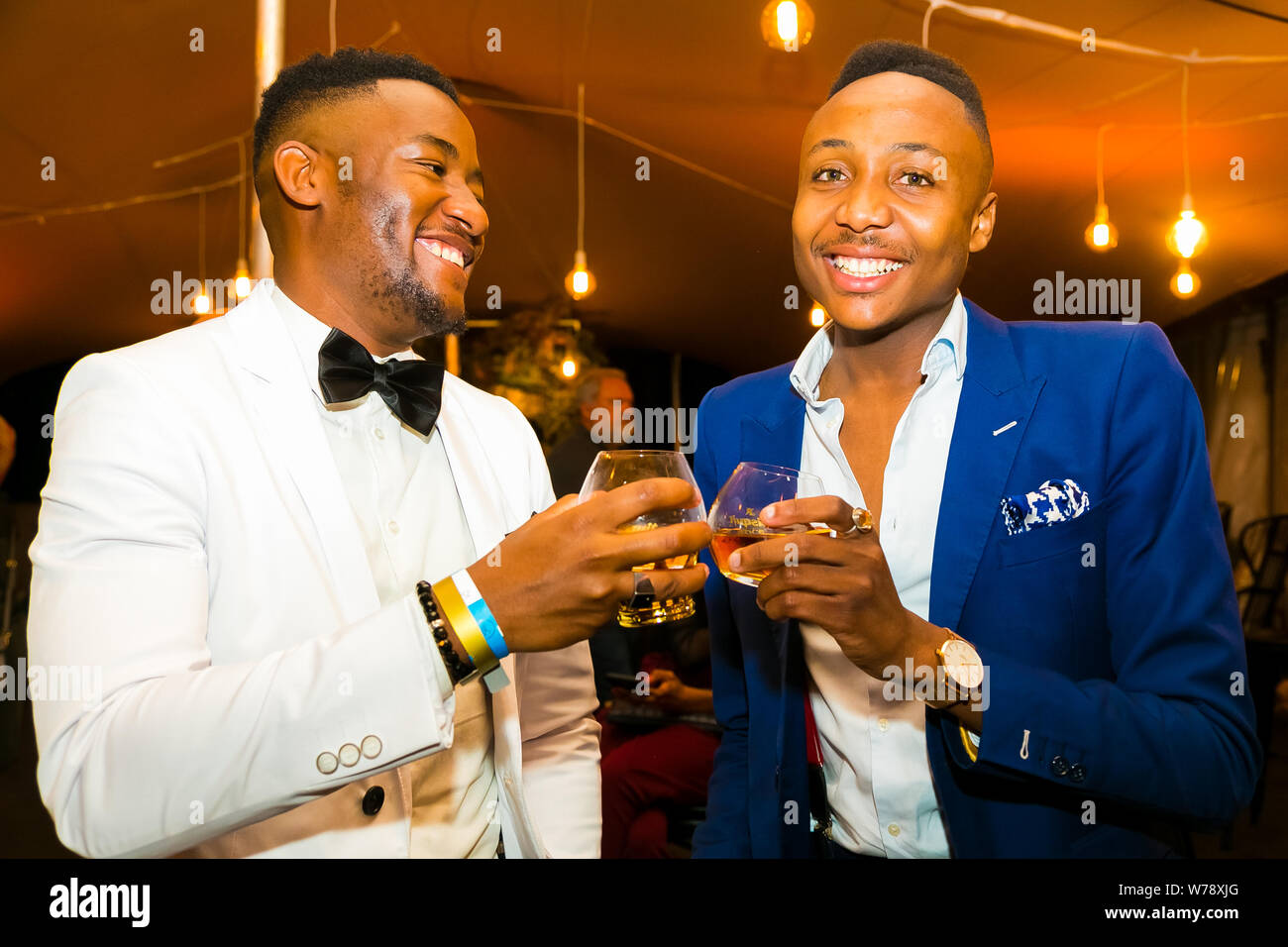 Johannesburg, South Africa - October 11 2018: African Male Friends ...