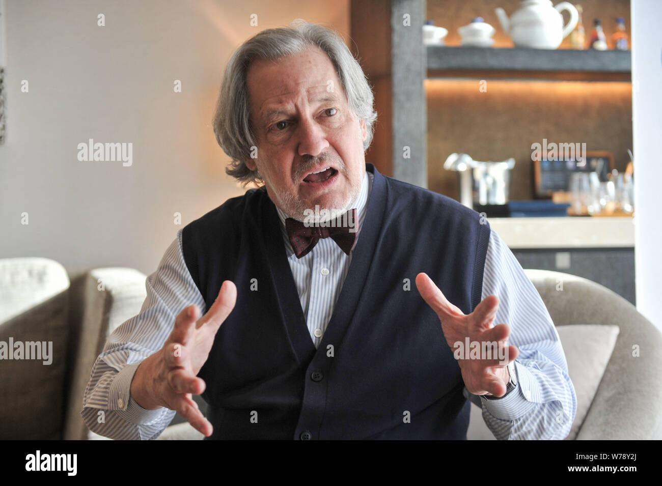 American media and education entrepreneur Chris Whittle, founder and ...