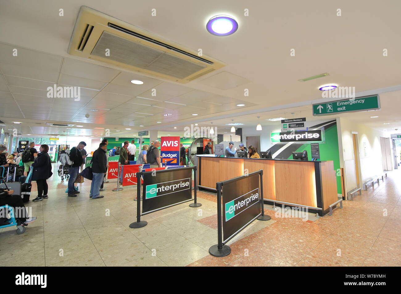 Enterprise car rental airport hi-res stock photography and images - Alamy