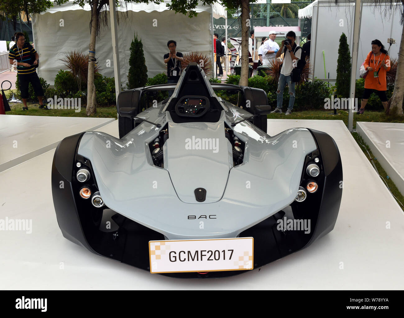 A BAC sports car of British sports car manufacturing Briggs Automotive ...