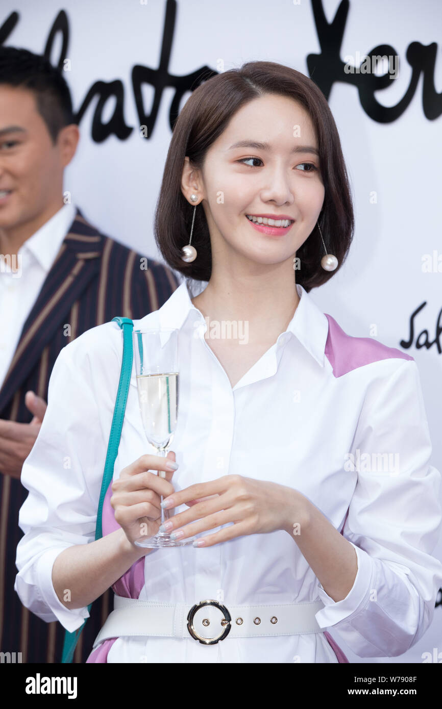 South Korean singer and actress Lim Yoon-ah, better known as Yoona, of ...