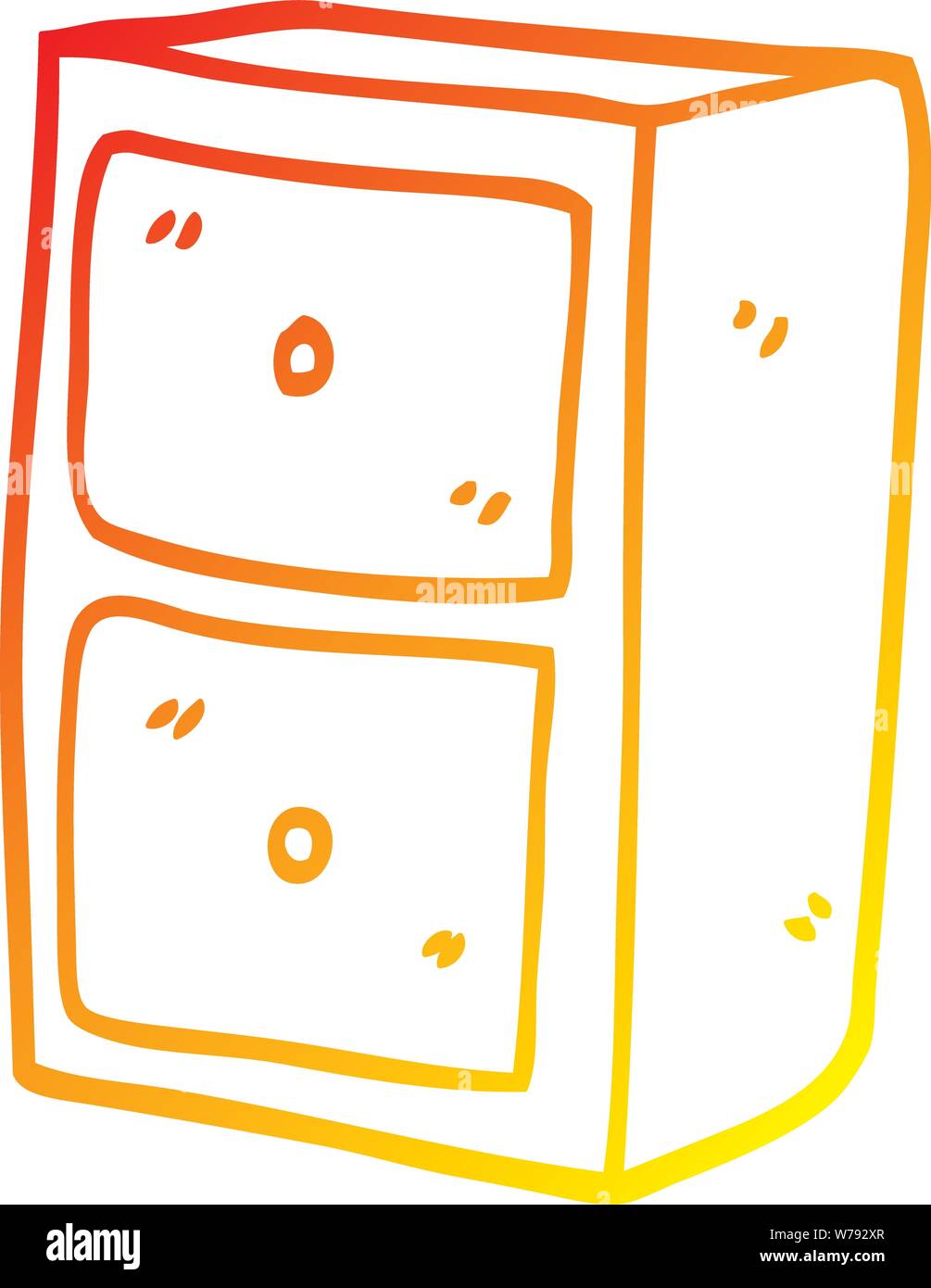 Filing cabinet Stock Vector Images - Alamy