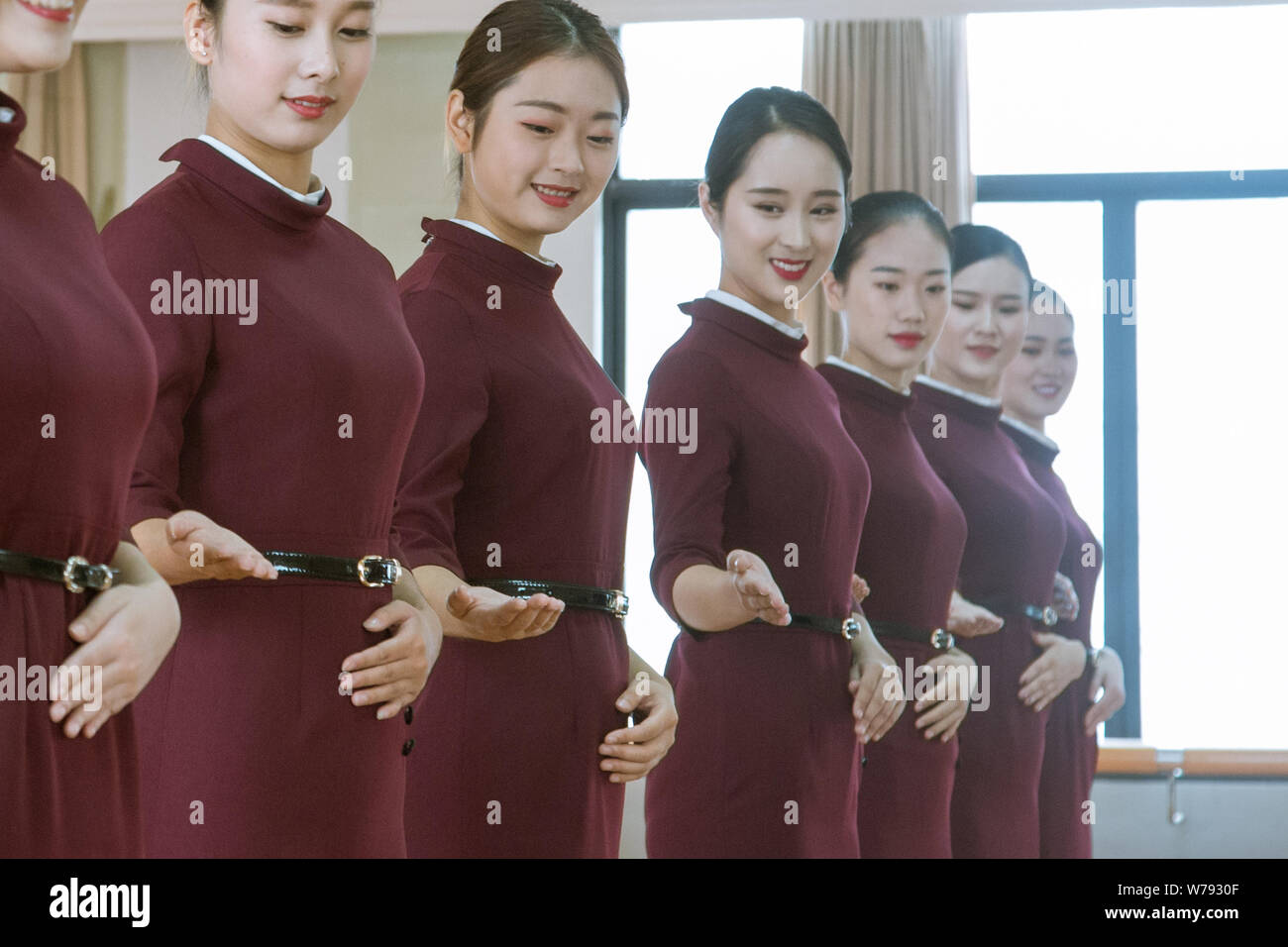 Welcoming posture hi-res stock photography and images - Alamy