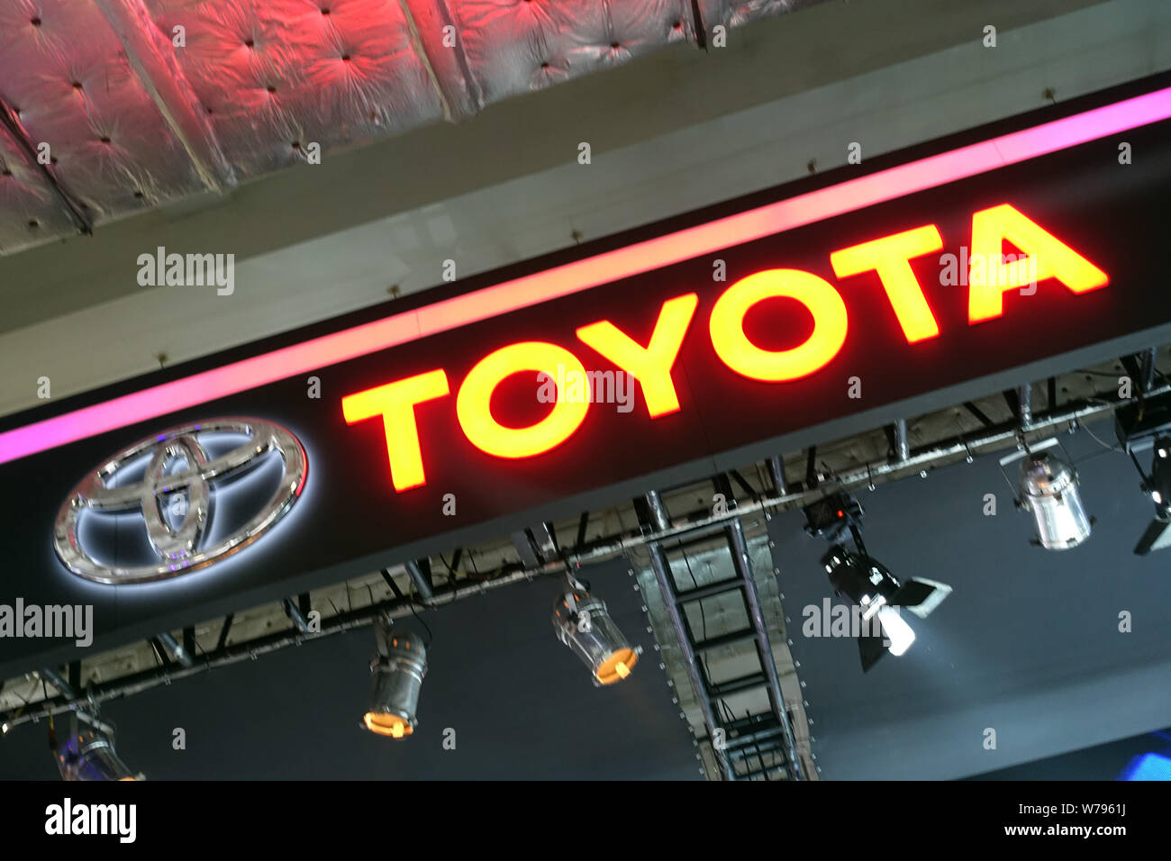 Toyota signboard hi-res stock photography and images - Alamy