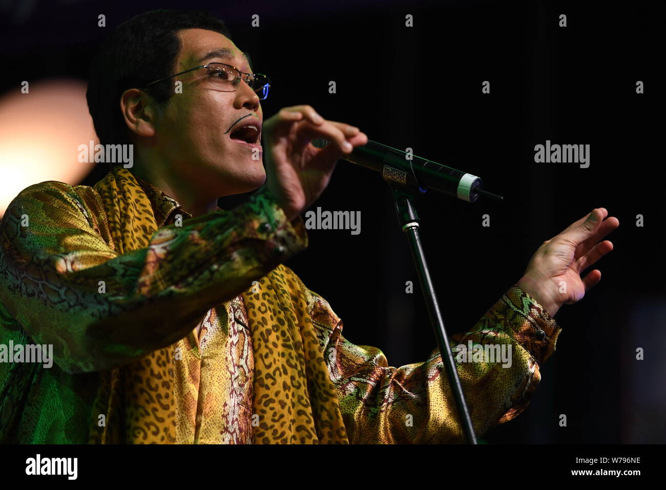 Japanese comedian and singer-songwriter Kazuhito Kosaka, better known ...