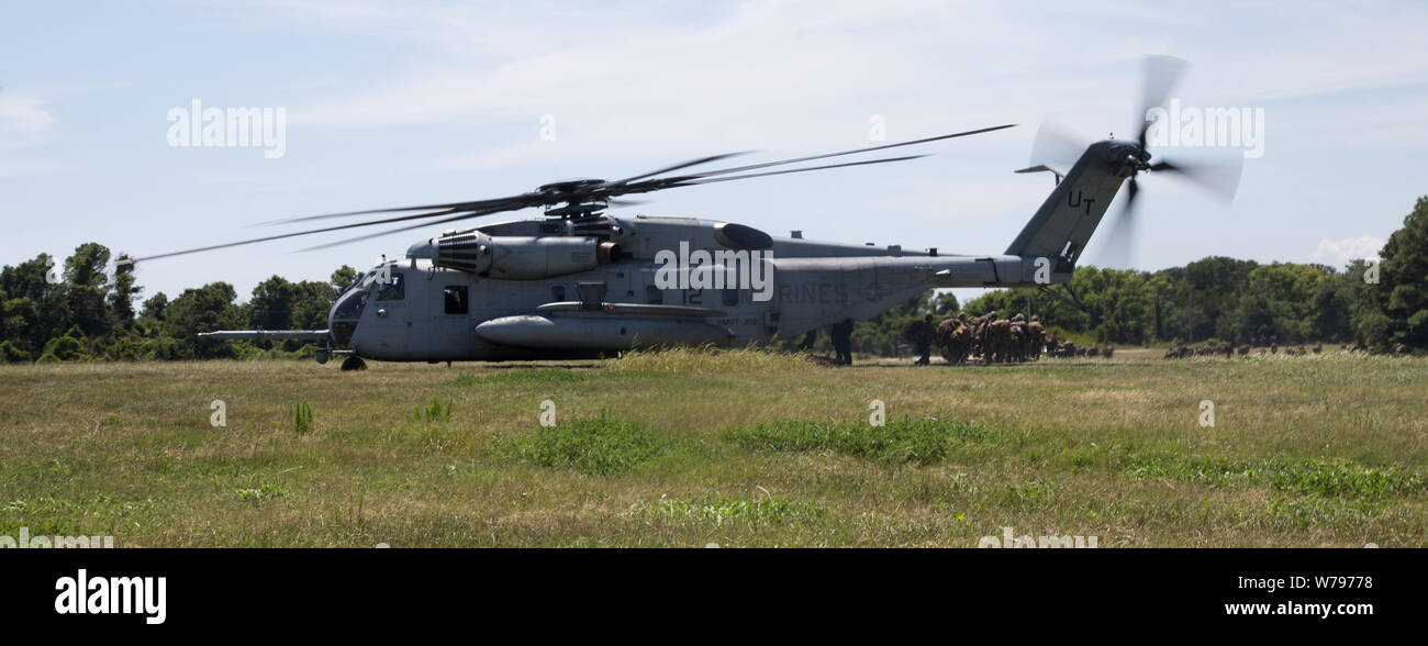 U.S. Marines assigned to 2nd Battalion, 6th Marine Regiment, depart ...