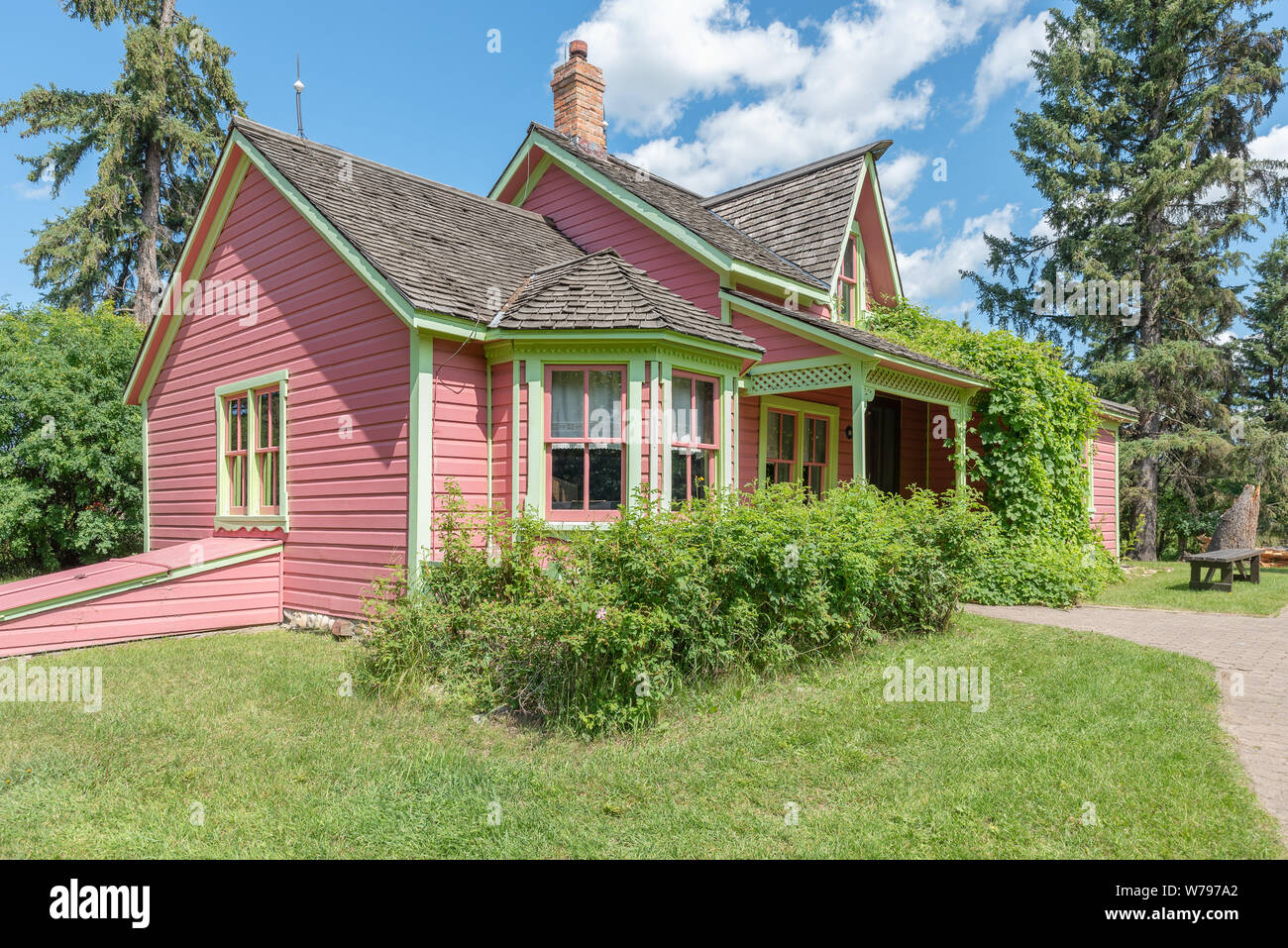 Homestead of Icelandic Poet Stephan G. Stephansson near Markerville ...