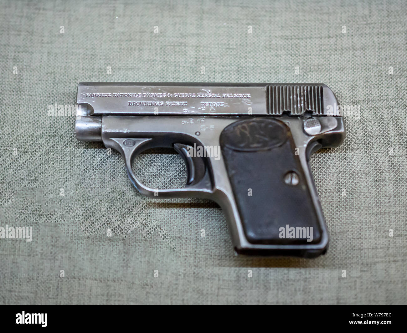 Gun pistol side view hi-res stock photography and images - Alamy