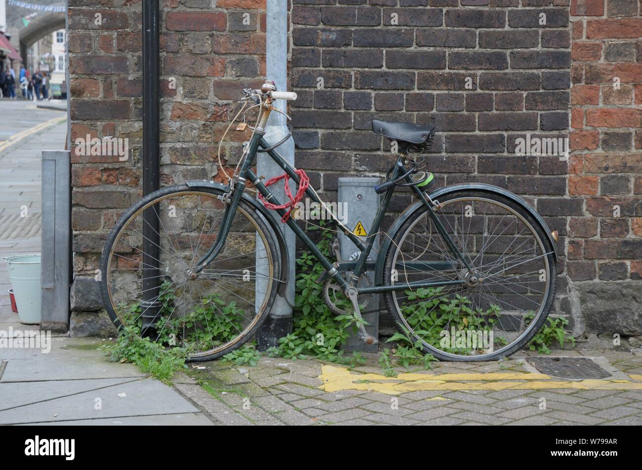 Chained bike stolen hi-res stock photography and images - Alamy