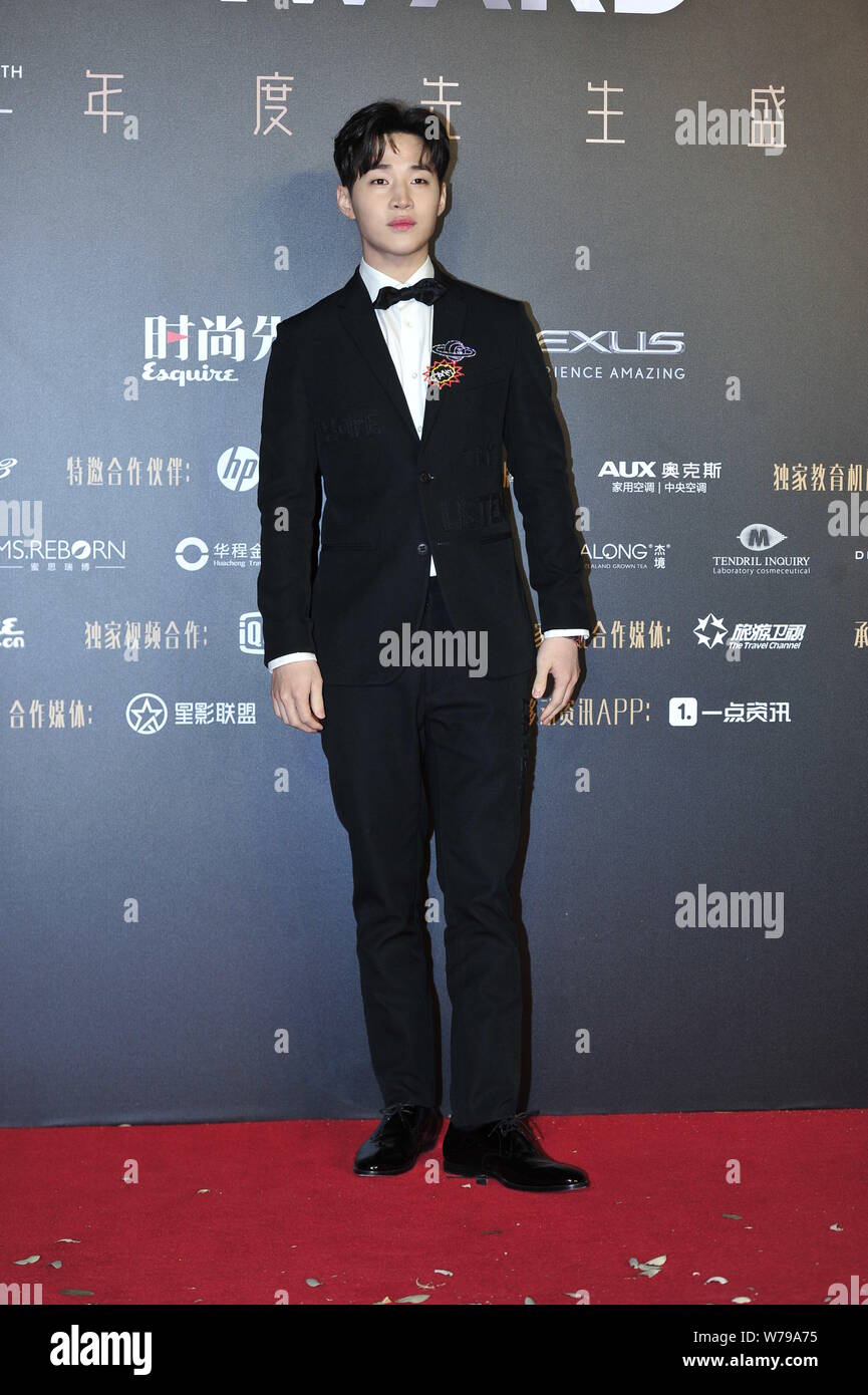 Canadian singer and actor Henry Lau poses as he arrives on the red ...