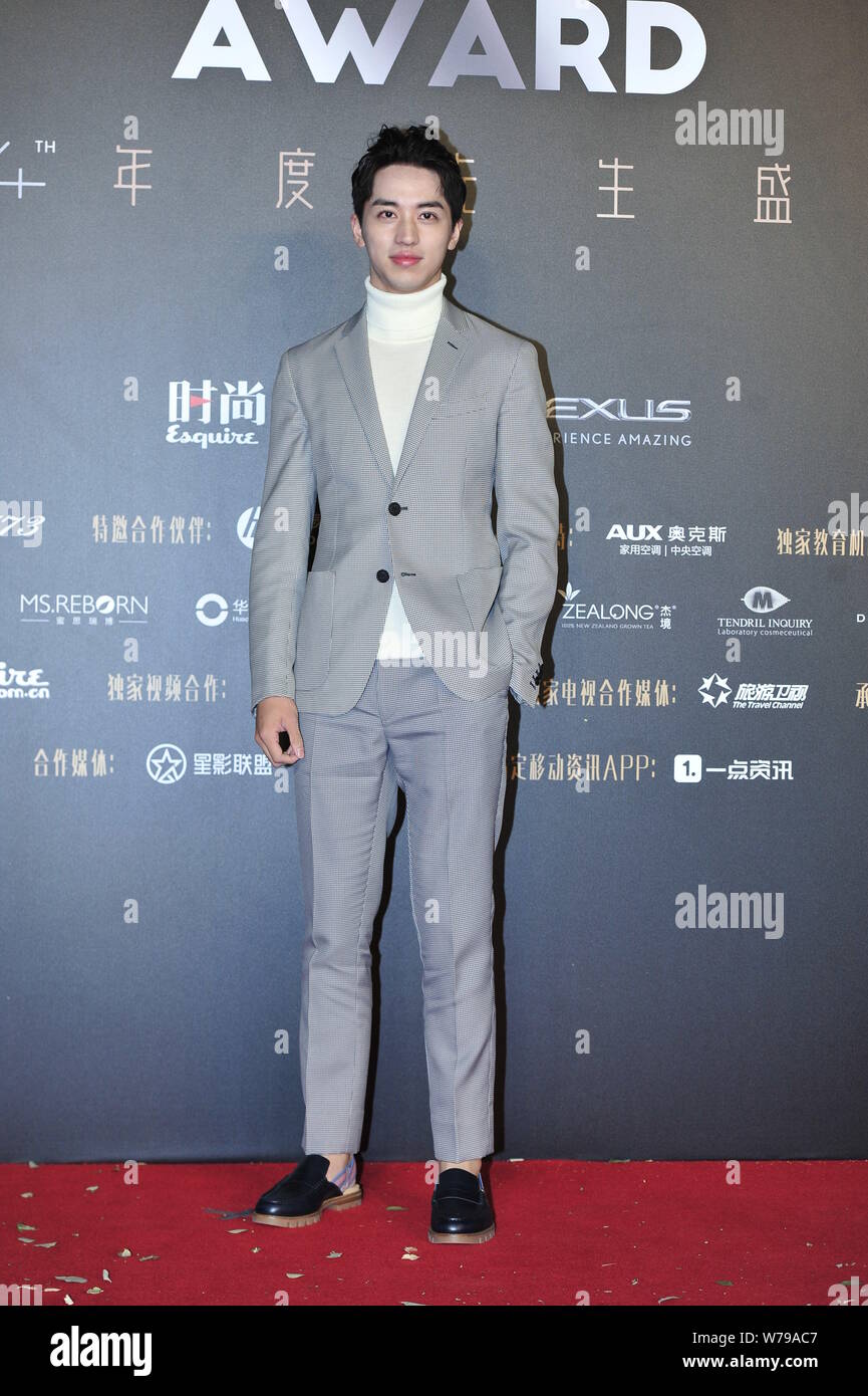 Chinese singer and actor Xu Weizhou, known internationally as Timmy Xu ...